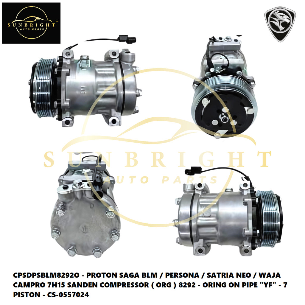 PROTON SAGA BLM / PERSONA / SATRIA NEO / WAJA CAMPRO 7H15 SANDEN ...
