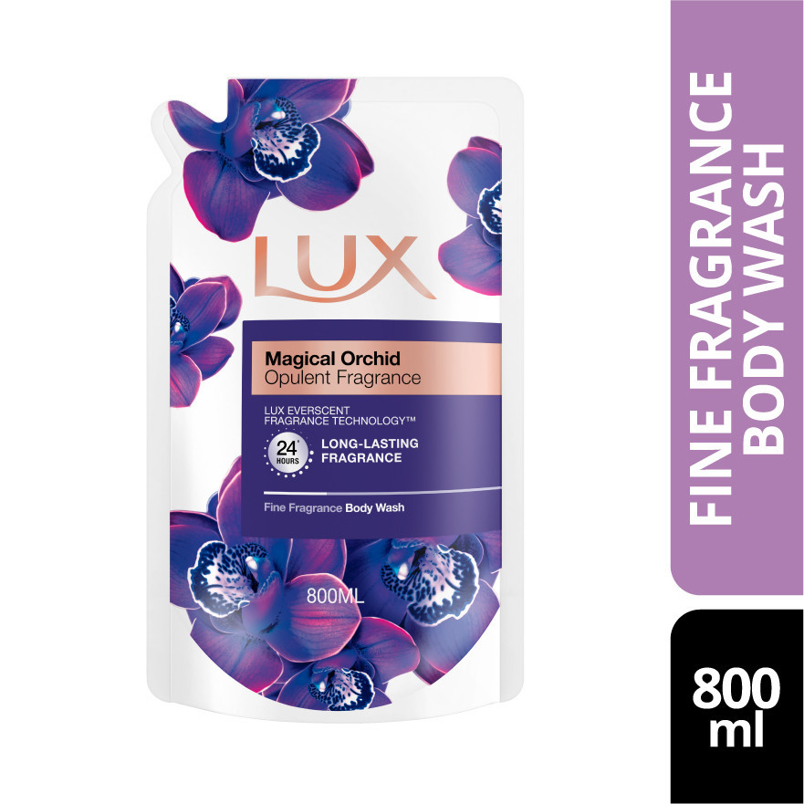 LUX Magical Orchid Body Wash Refill 800ml | Shopee Malaysia