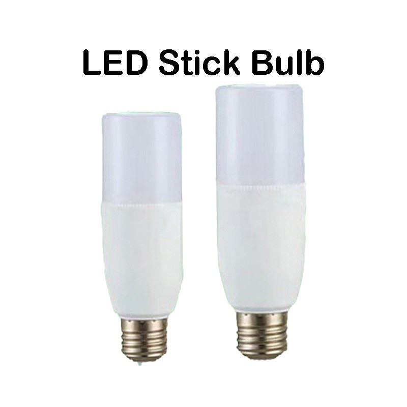 LED Bulb LED Stick Bulb E27 Screw Base 15w/20w Daylight 6500k Warm ...