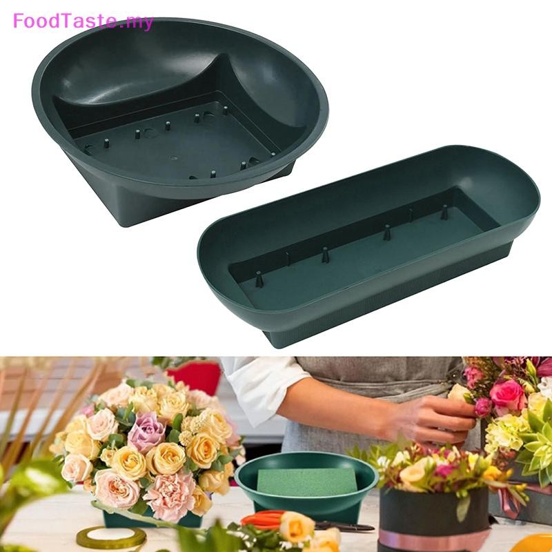 FoodTaste Flower Foam Tray Flower Arrangement Decorative Vase Floral ...