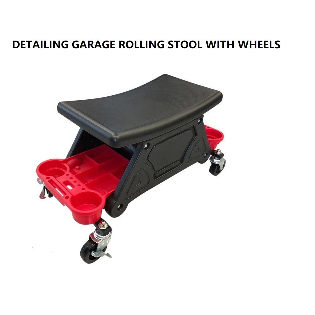 Detailing Garage Rolling Stool With Wheels (M) | Shopee Malaysia
