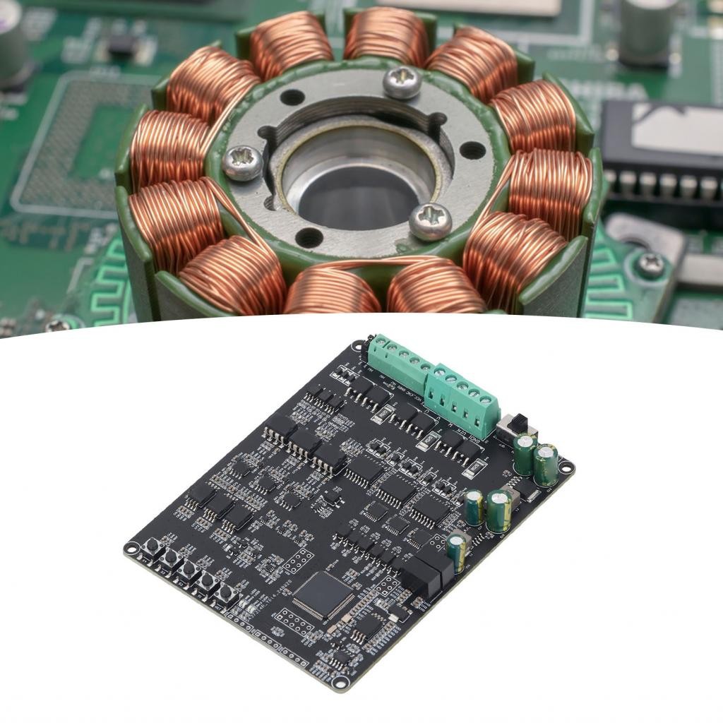 Cancanshop DC12-40V Brushless Motor Driver Board Voltage Isolation ...