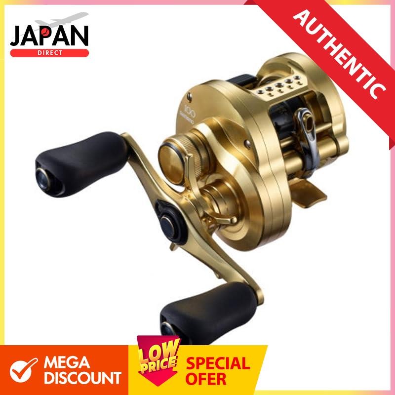 SHIMANO Bait Reel Double Axle Reel Bass Calcutta Conquest 2021 100 RIGHT Bass Fishing | Shopee ...