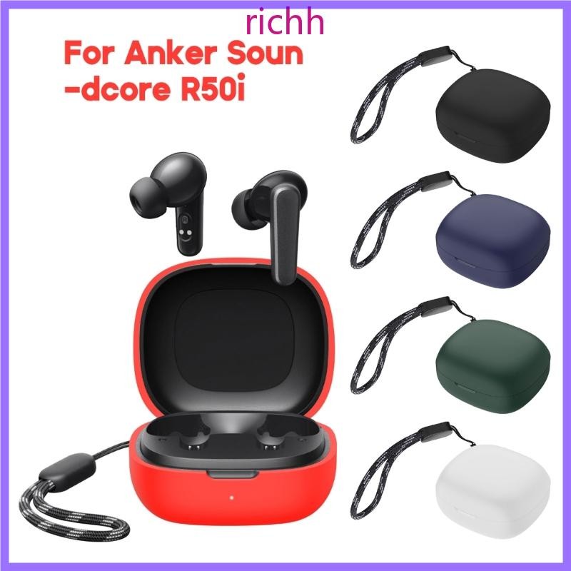 Richh Dust-proof Shells Case for R50i Earbud Protective Case Storage ...