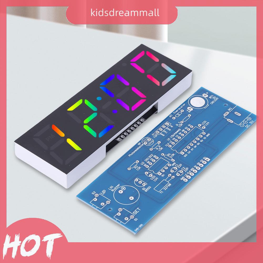 [KidsDreamMall.my] 4 Digit DIY LED Digital Clock Kit Electronic Clock ...