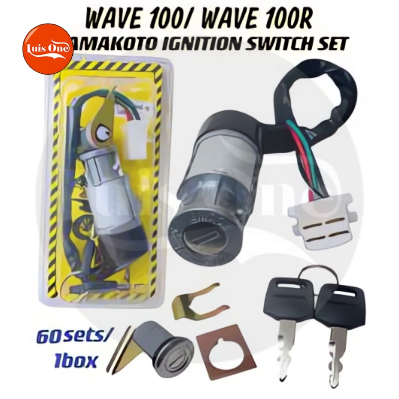 Motorcycle yamakoto ignition switch set for Honda wave100 wave125 wave ...