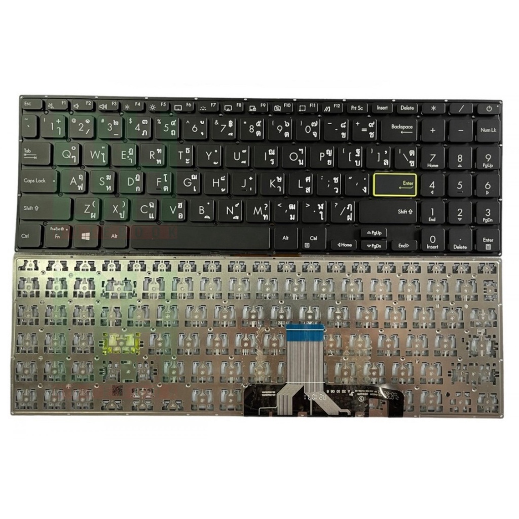 ASUS VivoBook S15 Laptop Keyboard Black | Shopee Malaysia