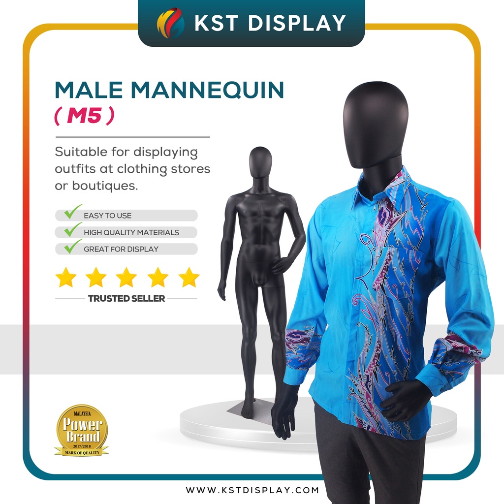 Mannequin Male Full Body Mannequin Display Fashion Clothes Garment ...