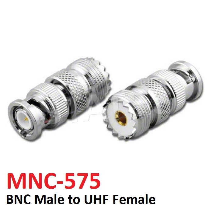 MNC-575 SO239 UHF Female Jack to BNC Male Plug RF Coaxial Adapter Connector (Taiwan) | Shopee ...