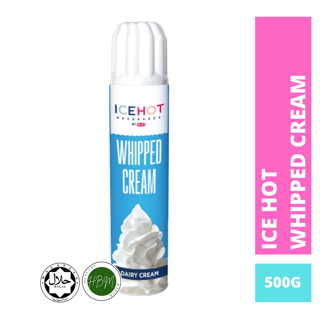 BORONG (12PCS X RM25.50)RICH'S® ICEHOT Whipped Cream 500G / whipping ...