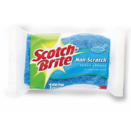 3M Scotch-Brite 521 Non-Scratch Foam Scrub (2pcs/pck) | Shopee Malaysia