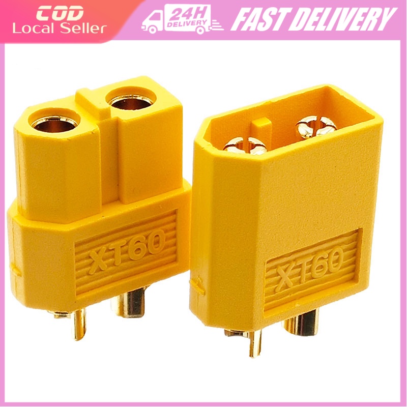 Male or Female/XT60 Connectors Plug | Shopee Malaysia