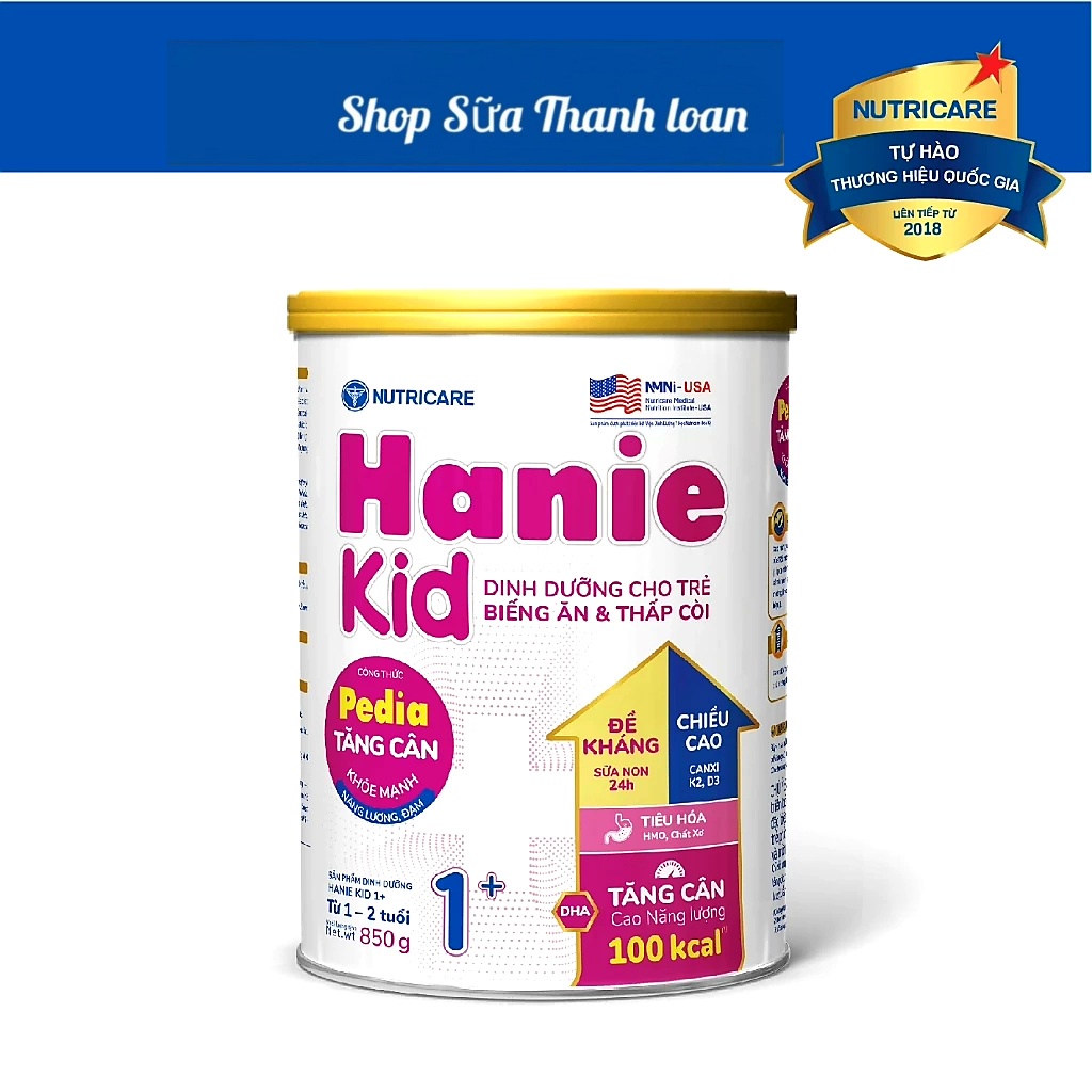[December 2026] [New Model] Nutricare Hanie Kid 1+ Powdered Milk 850g For Anorexic and ...