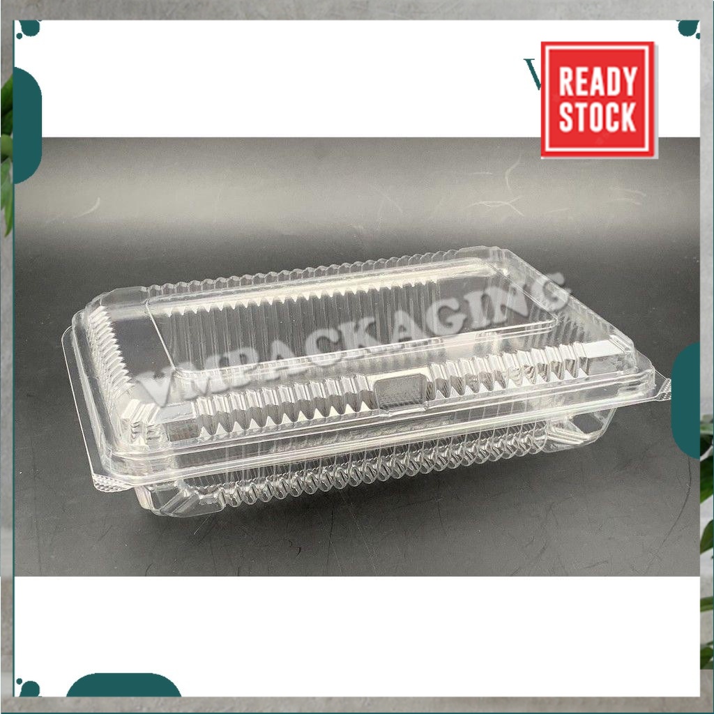 OPS - H1L - BENXON Plastic Tray with Lock [ 100pcs± ] Bakery Disposable ...