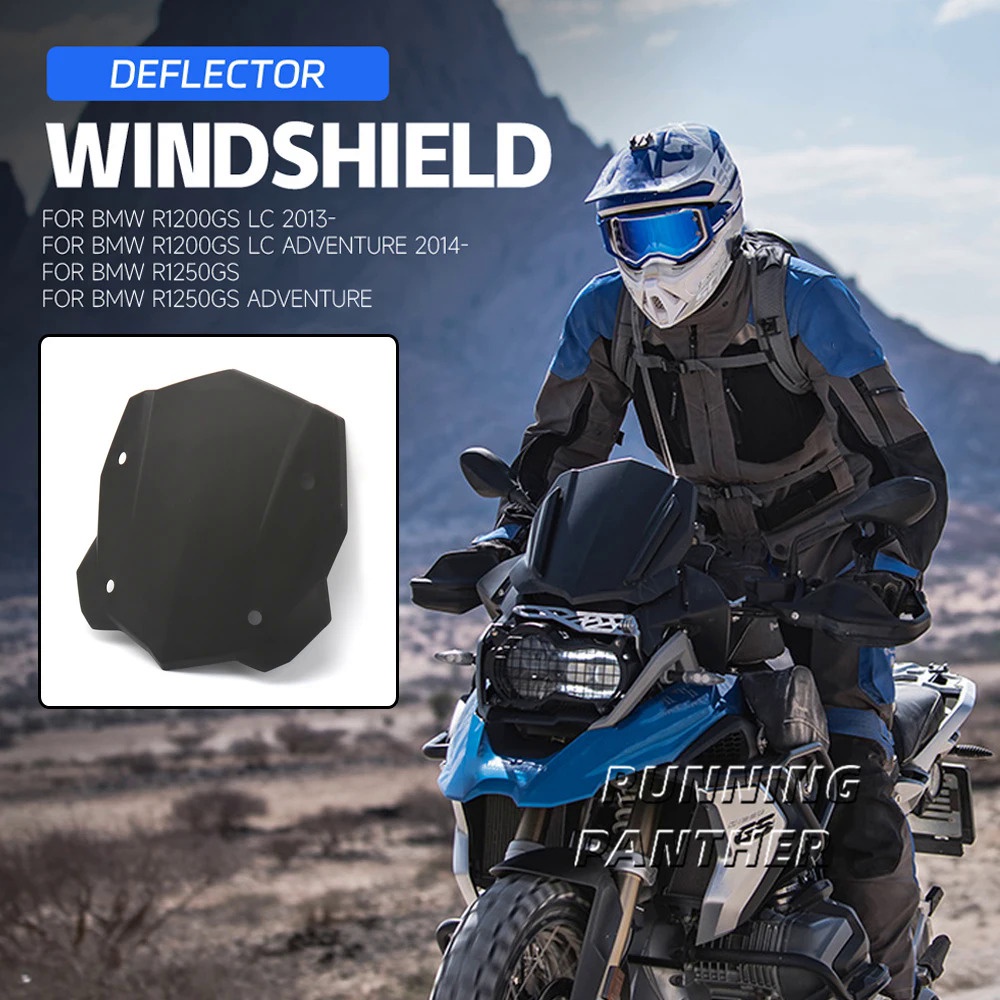 Motorcycle Windscreen Windshield Wind Deflectors Screen Shield For BMW ...