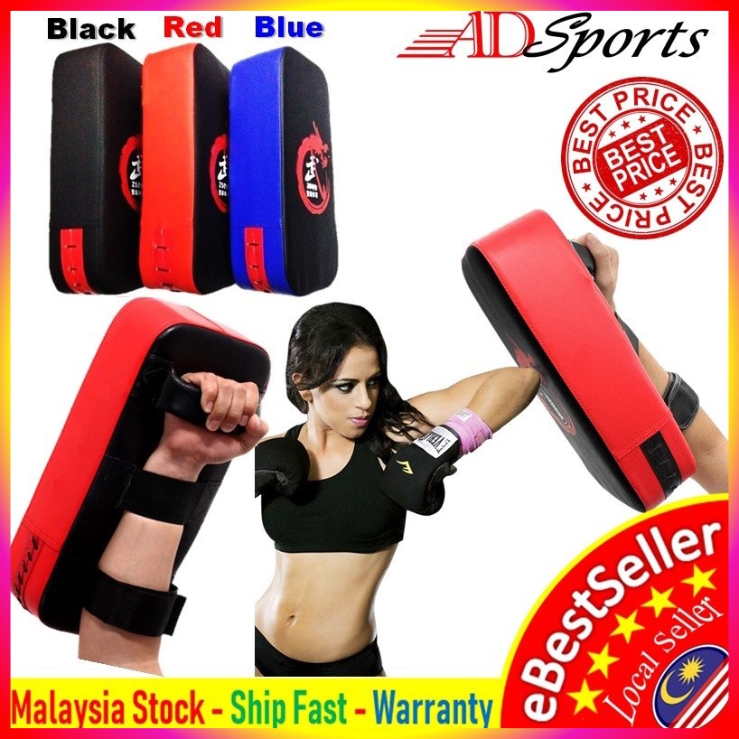 Boxing Kick Punch Pad pad PU Leather Art Taekwondo MMA Boxing Kicking ...