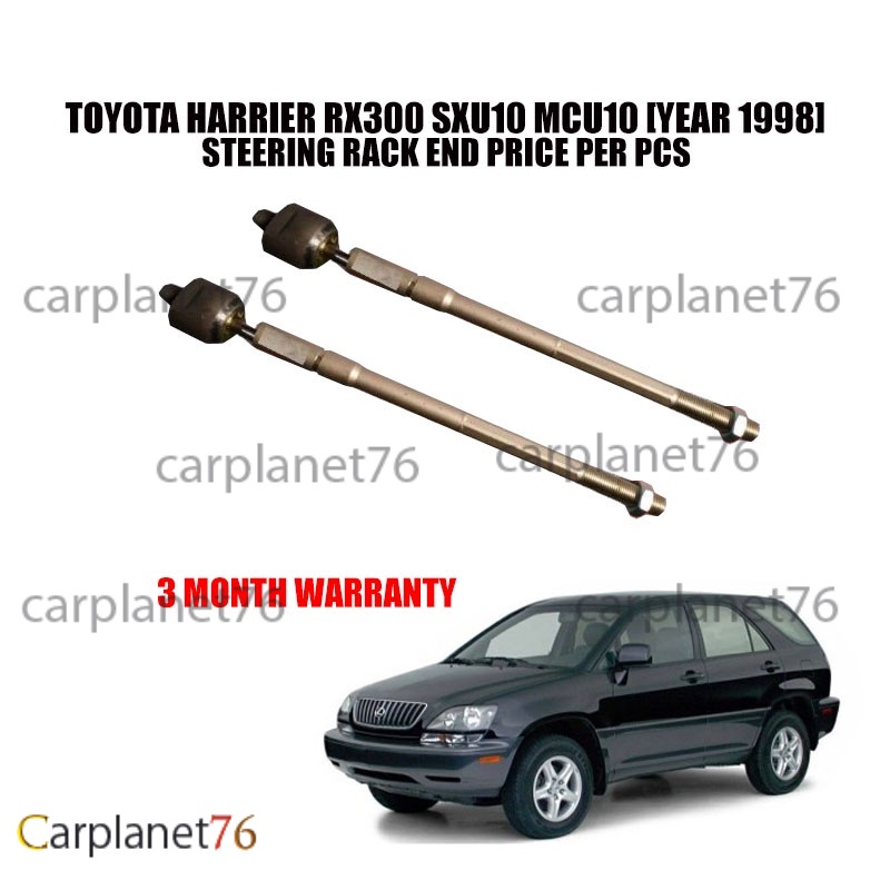 TOYOTA HARRIER RX300 SXU10 MCU10 [YEAR 1998] STEERING RACK END PRICE ...
