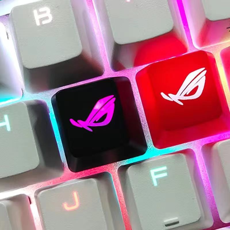 1PCS ROG Translucent Keycaps Assassin's Eye R4 Keycaps ESC Keycaps for ...