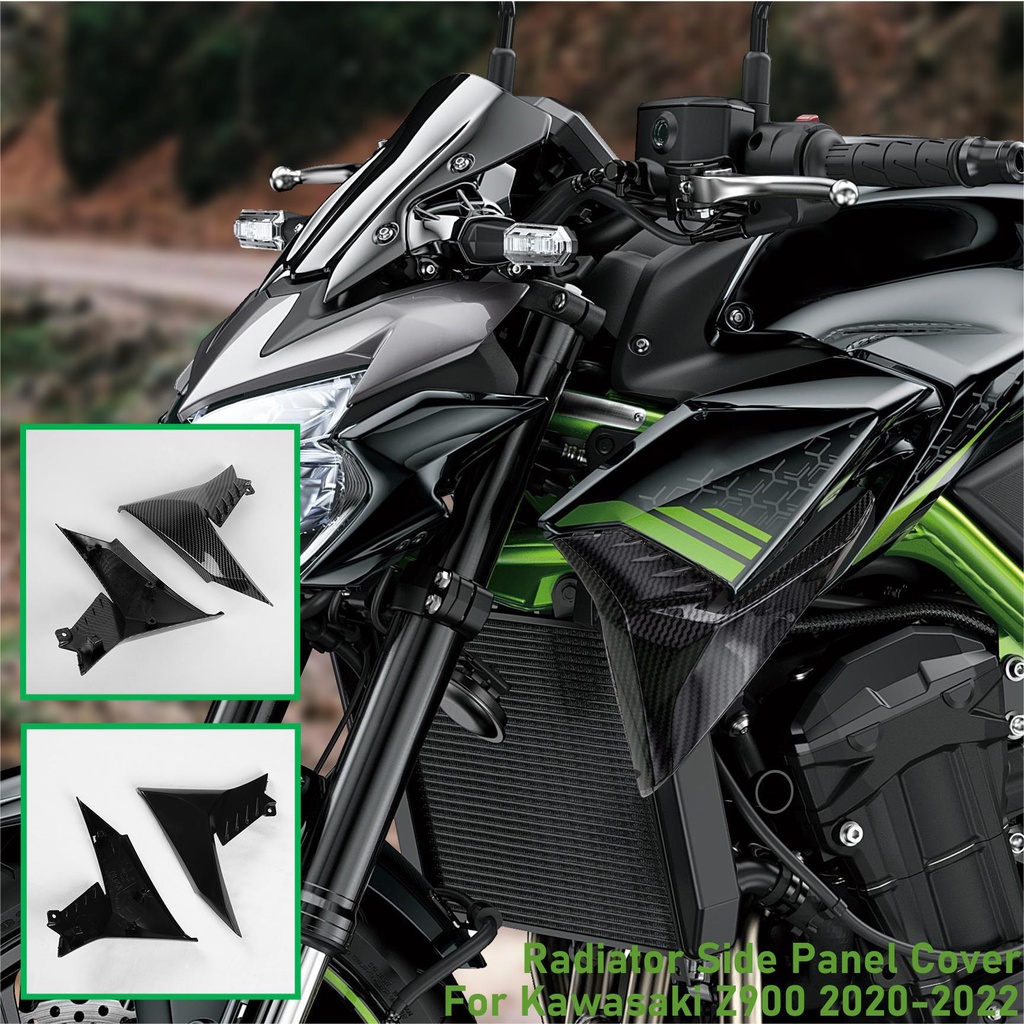 Plastic Radiator Cover For Kawasaki Z900 Z 900 2020-2022 Motorcycle ...