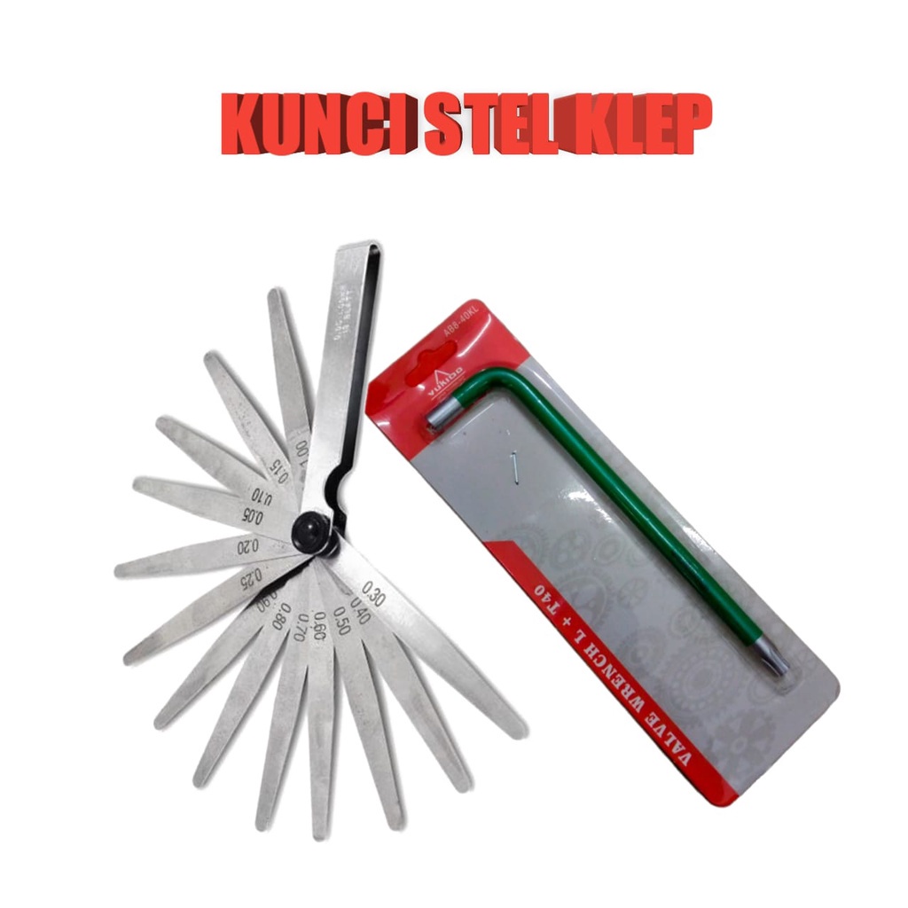 L key package for t 40 valve adjustment and feeler gauge for car ...