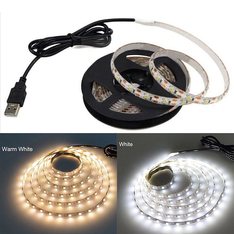 5V TV LED Backlight USB LED Strip Light Decor Lamp Tape TV Background ...