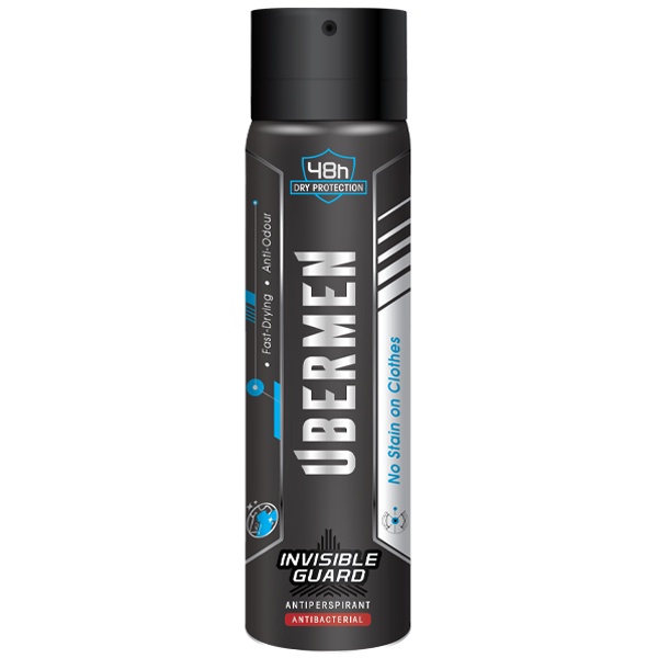 Ubermen Invisible Guard Deodorant Spray ( 150ml ) | Shopee Malaysia