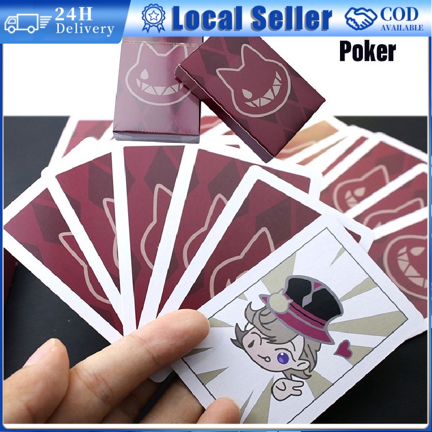 Genshin Impact Lyney Lynette Playing Cards Lyney Linnet Cosplay Props ...