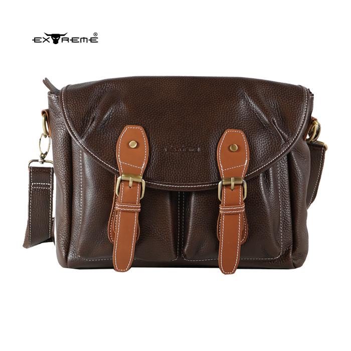 Extreme Leather Messenger Crossbody Bag | Men Sling Bag | Beg Silang ...