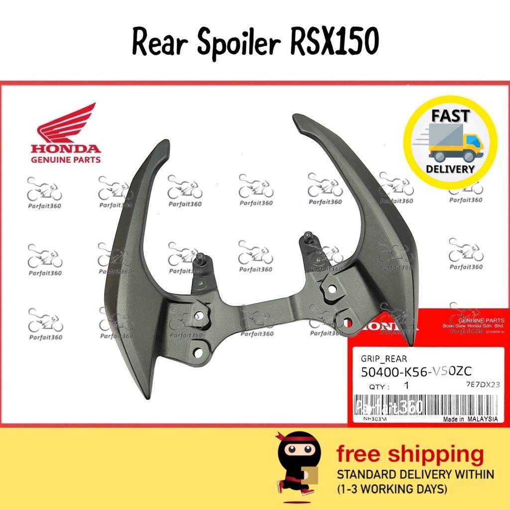 50400-K56-V50ZC HONDA RSX150 Rear Handle Bar Grab Grip / Rear Spoiler ...