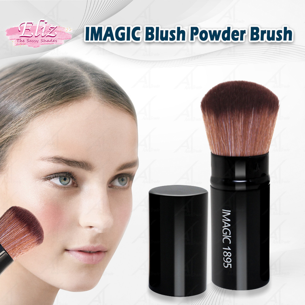 IMAGIC Blush Powder Aluminum Handle Beginner Beauty Brushes | Shopee ...