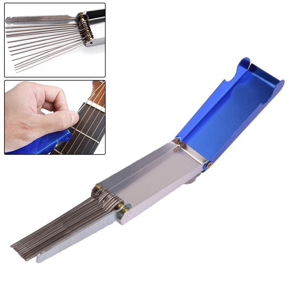 [LLMA]Guitar Nut Slotting File Saw Rods Slot Filing Set Repair DIY ...