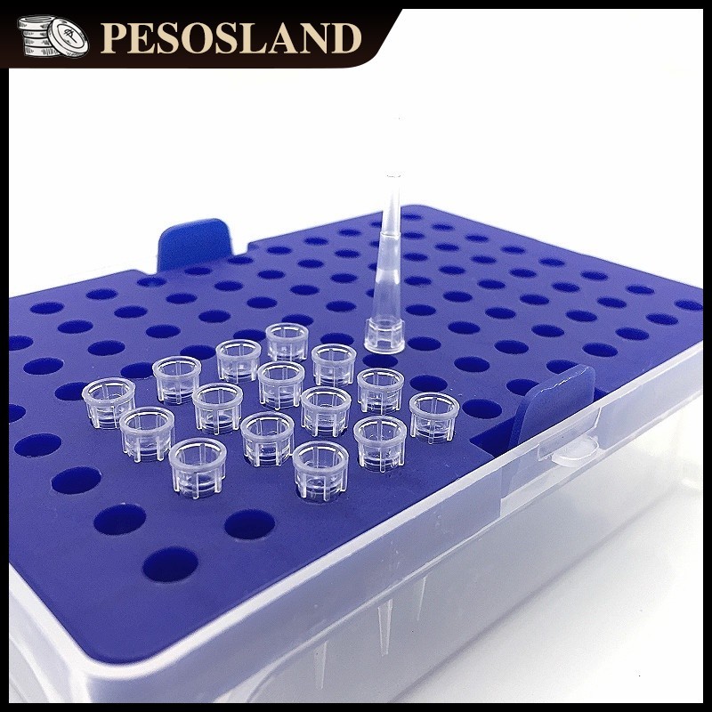 96 Positions Plastic Pipette Tip Box Lab Pipette Tip Box Pipette Tips ...