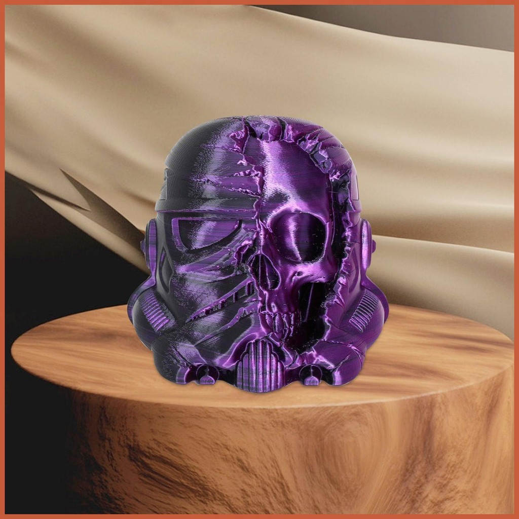 Skull Sculpture Trooper Head Sculpture Movie Character Skull Figurines ...