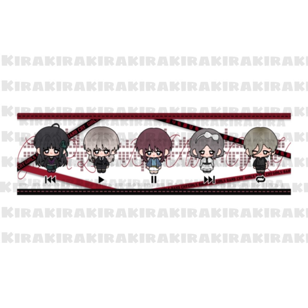 Girls cry band Anime Merchandise Girls band cry Fan Original Cheer ...