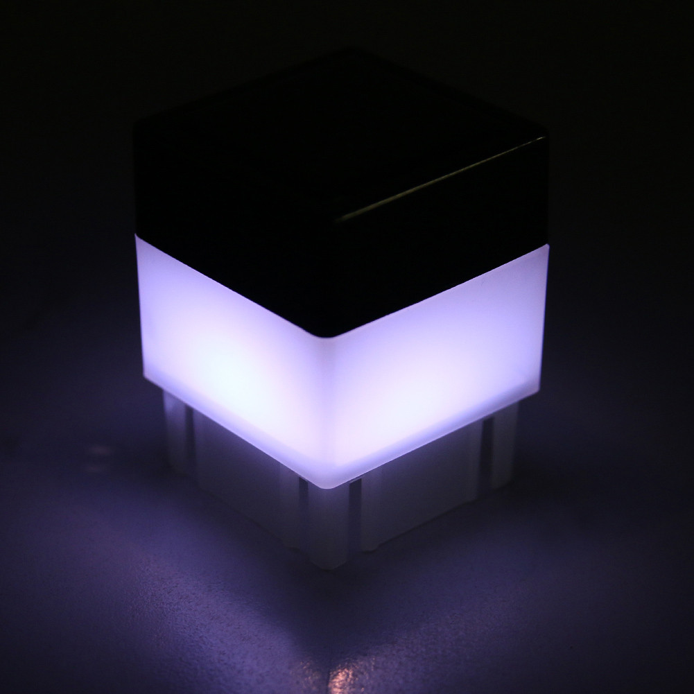 LED Square Solar Stigma Lamps Waterproof Outdoor Garden Lights Door ...