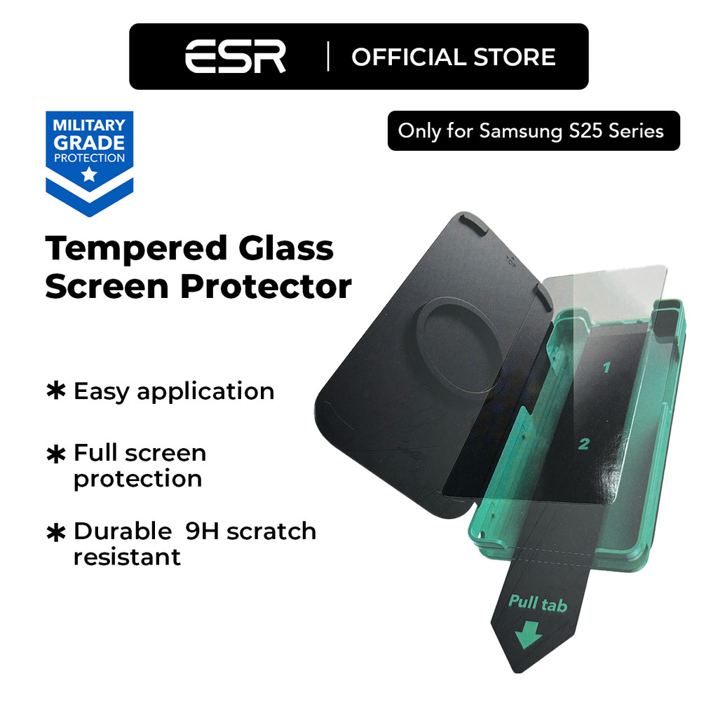 Galaxy S25 Ultra Tempered-Glass Screen Protector | Shopee Malaysia
