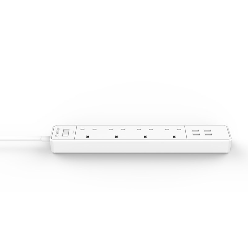 British Standard 4AC4USB Port Power Strip Power Strip Power Strip ...
