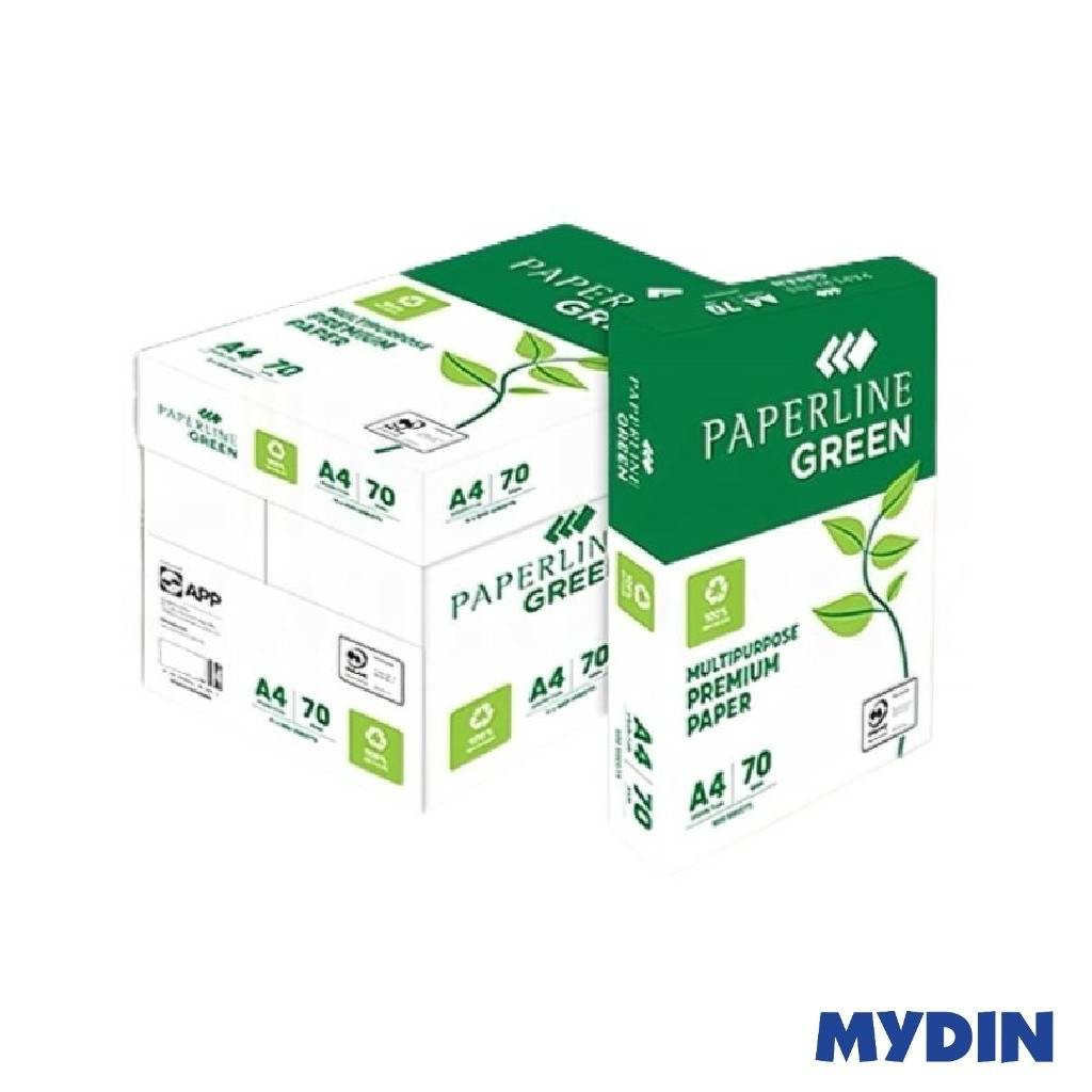 Paperline Green A4 (500's x 70g x 5 Pack) | Shopee Malaysia