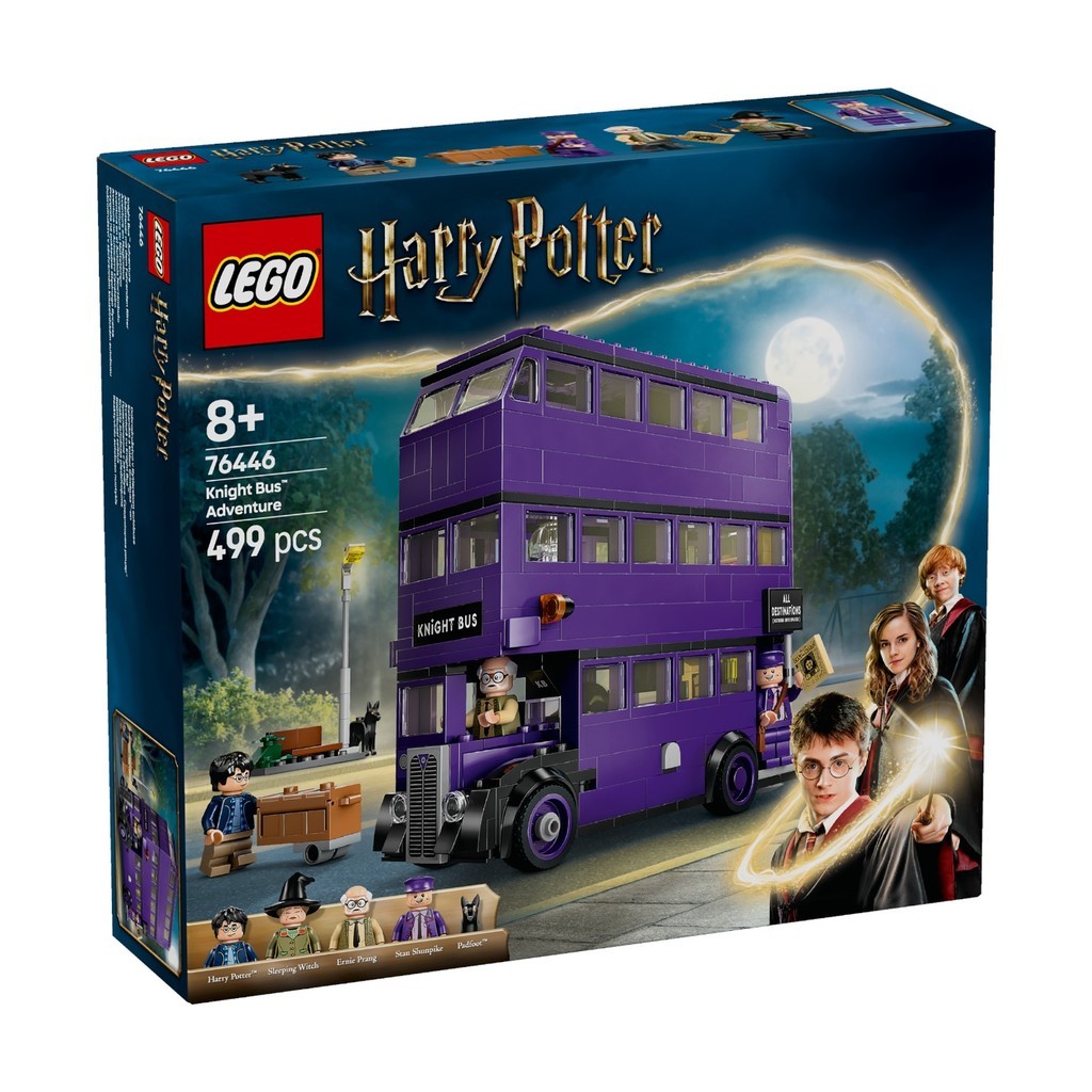 LEGO 76446 Harry Potter Knight Bus Adventure Building Toy Set (499 ...