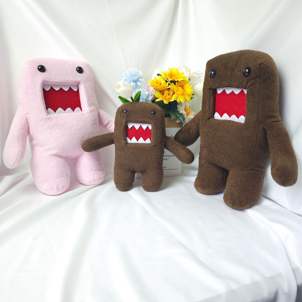 JFMM Anime Domo-kun plush toy domo-kun Cartoon Domo Stuffed Plushie ...