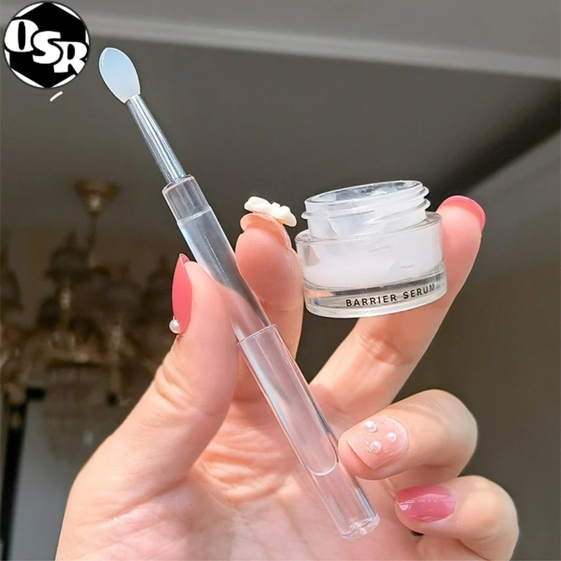 OSR Soft Silicone Head Eyeshadow Lip Applicator Brush/ Lip Makeup ...