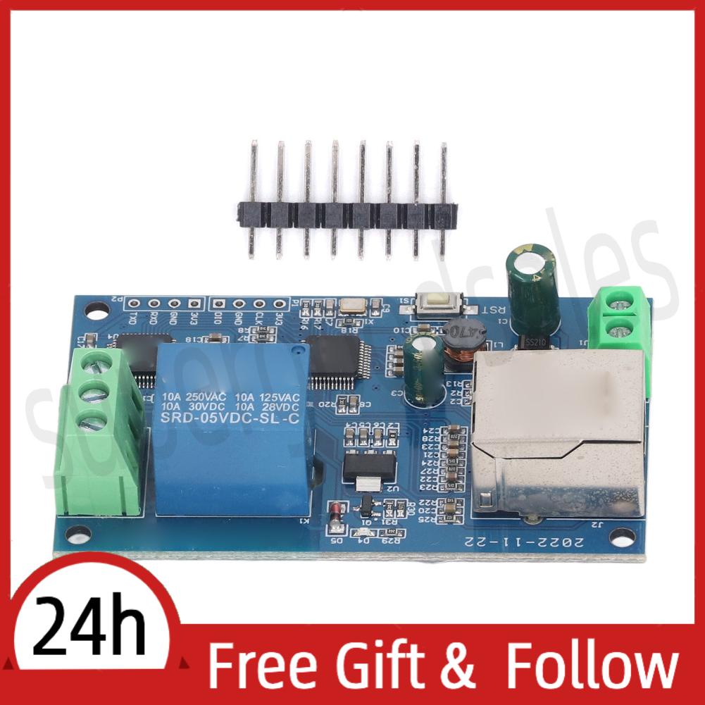 Supergoodsales 1 Way Ethernet Relay Module Short Response Time DC7‑28V ...