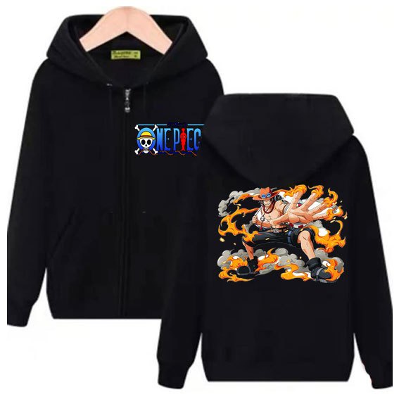 Jacket Ace, one piece pirate island shirt - one piece jacket for anime ...