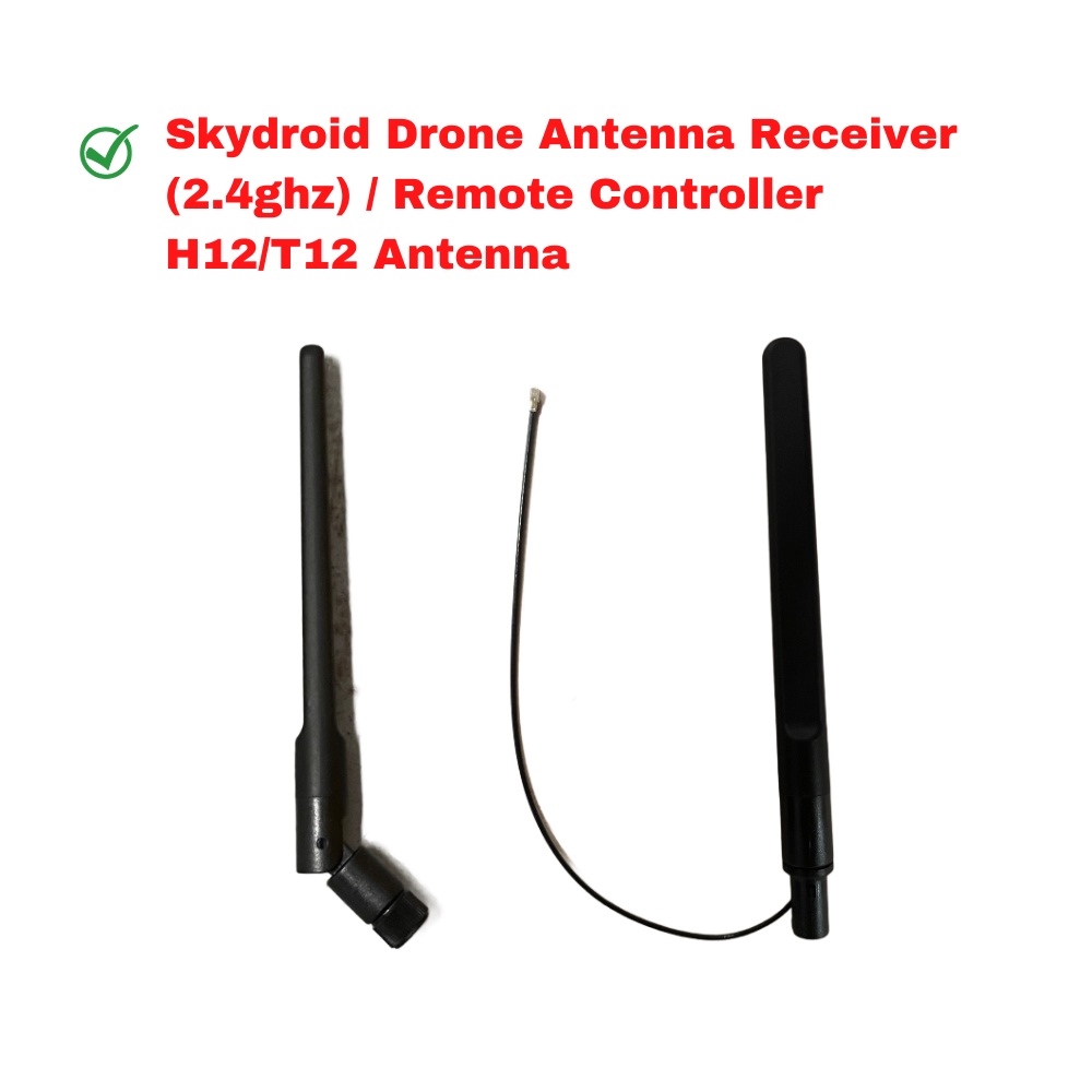 Skydroid T12/H12 Penerima Antena Dron (2.4Ghz) Antena Pengawal Jauh ...