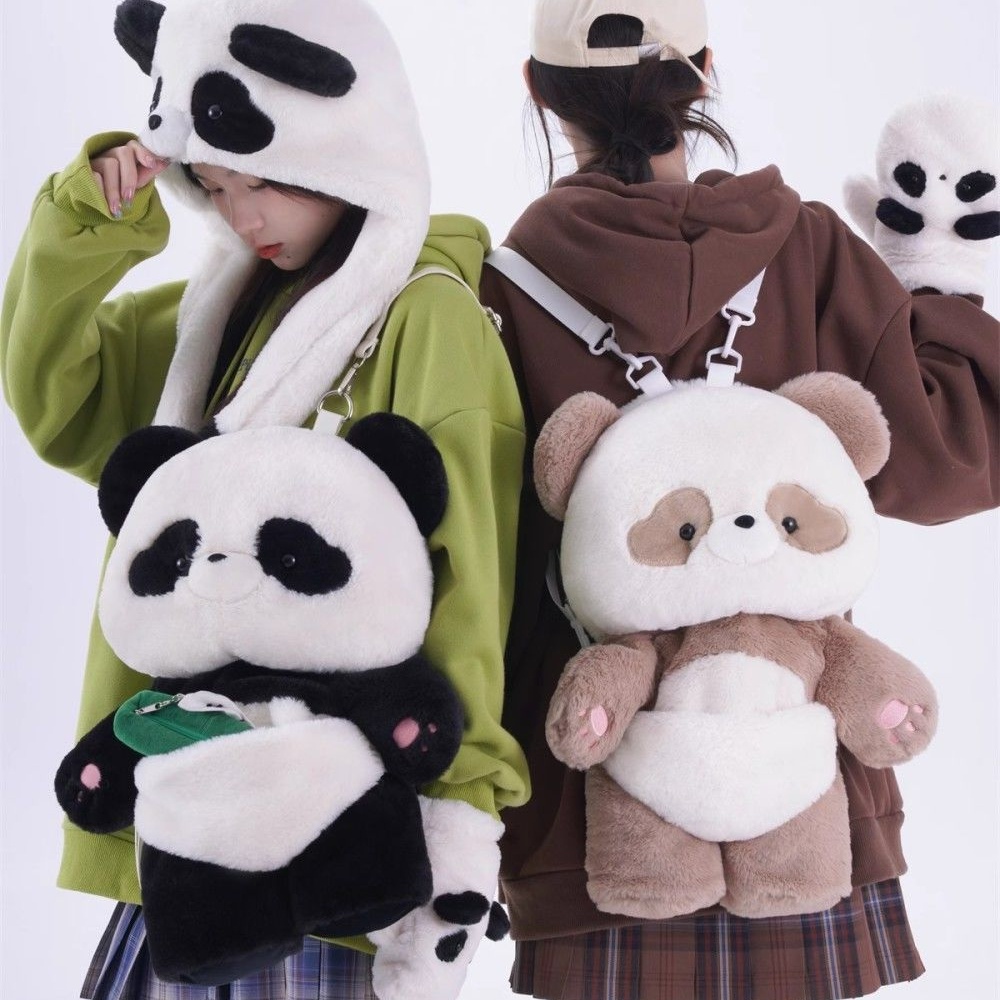 [Ready Stock] Big Panda Backpack Cute Panda Backpack Panda Bag Cartoon ...