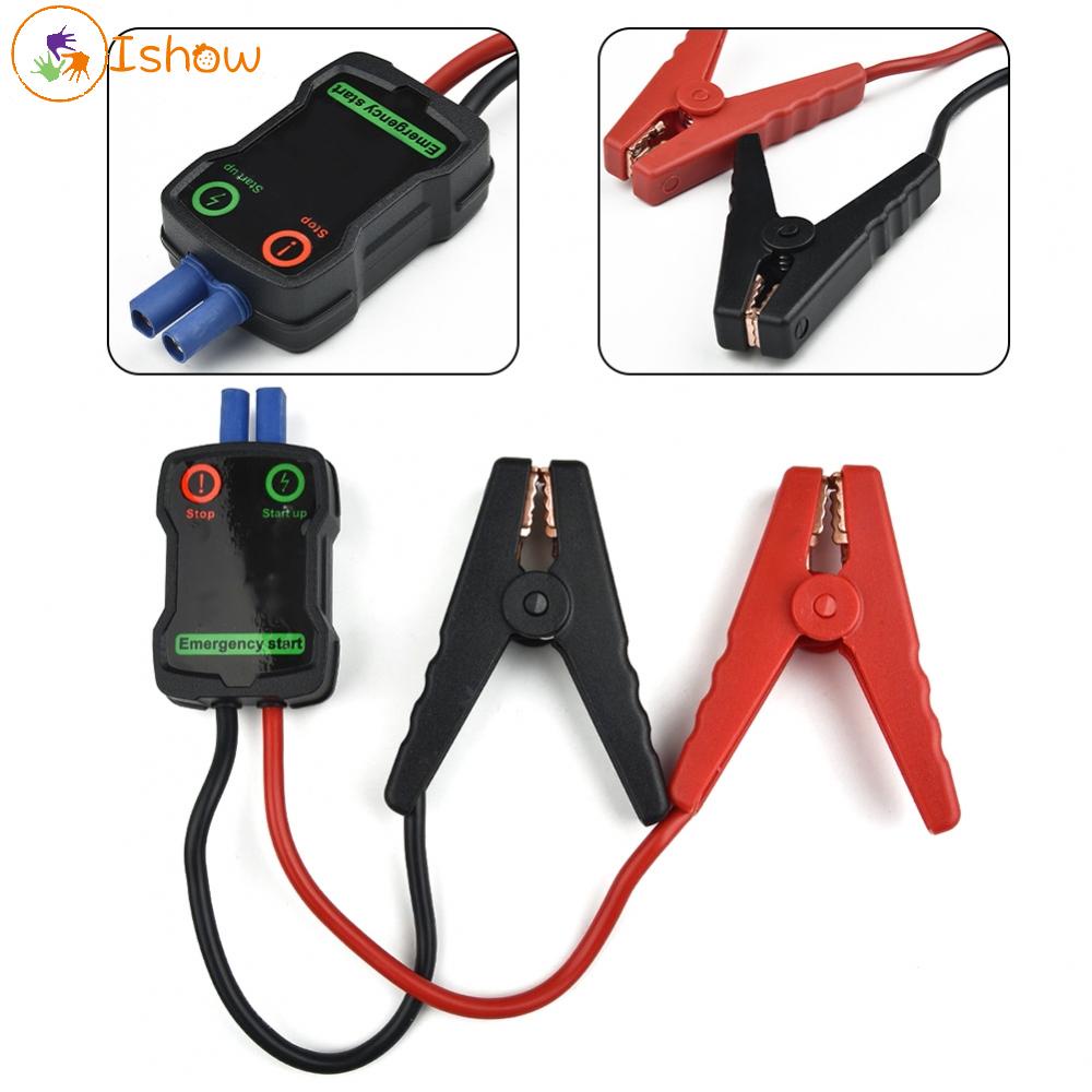 Car Tool 12V Mini Jump Starter Intelligent Smart Male EC5 Jumper Cable ...
