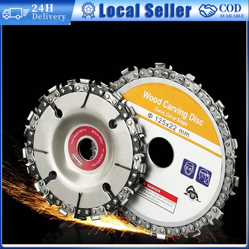 7/14 Tooth Wood Carving Disc Chainsaw Grinder Blade | Shopee Malaysia