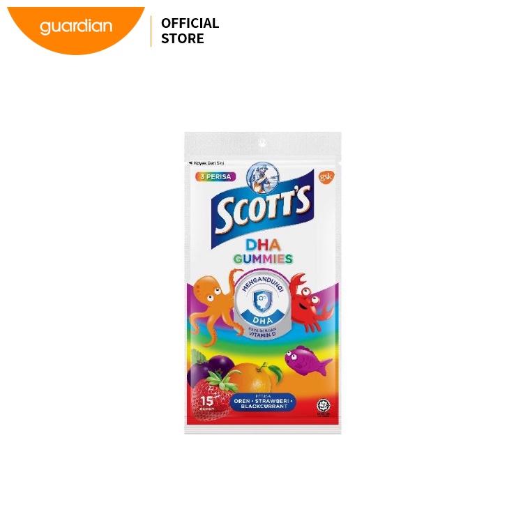 Scott's DHA Gummy Assorted (15's) | Shopee Malaysia