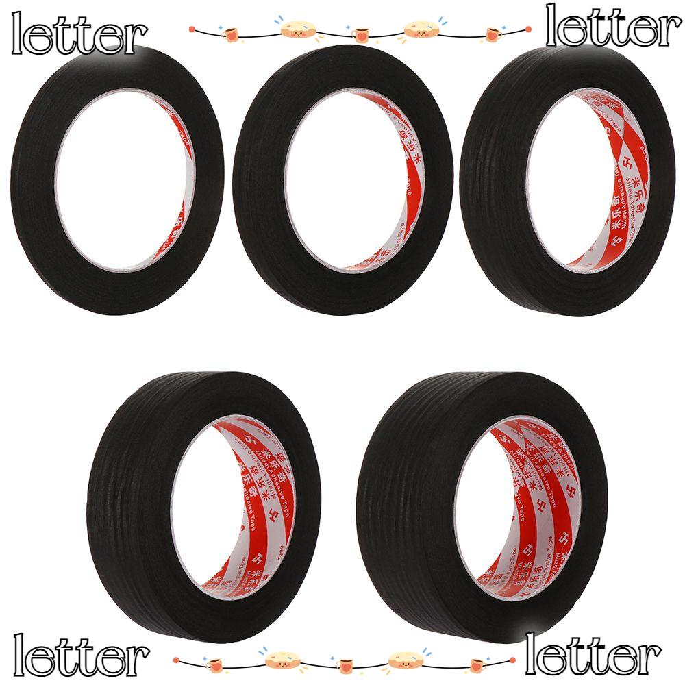 LETTER Masking Tape Black Painter Decor DIY Craft Painting Paper Car ...