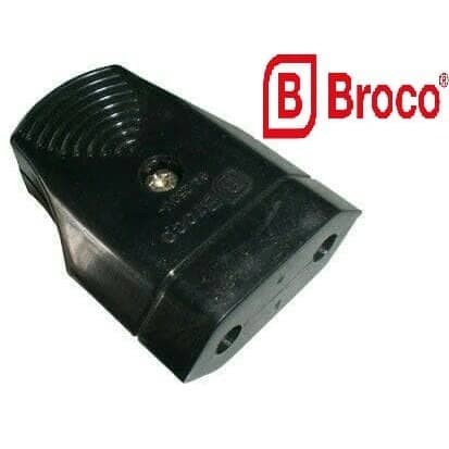 HITAM Counter Plug Female Power Plug Black 344 N Contra Plug SNI Broco ...